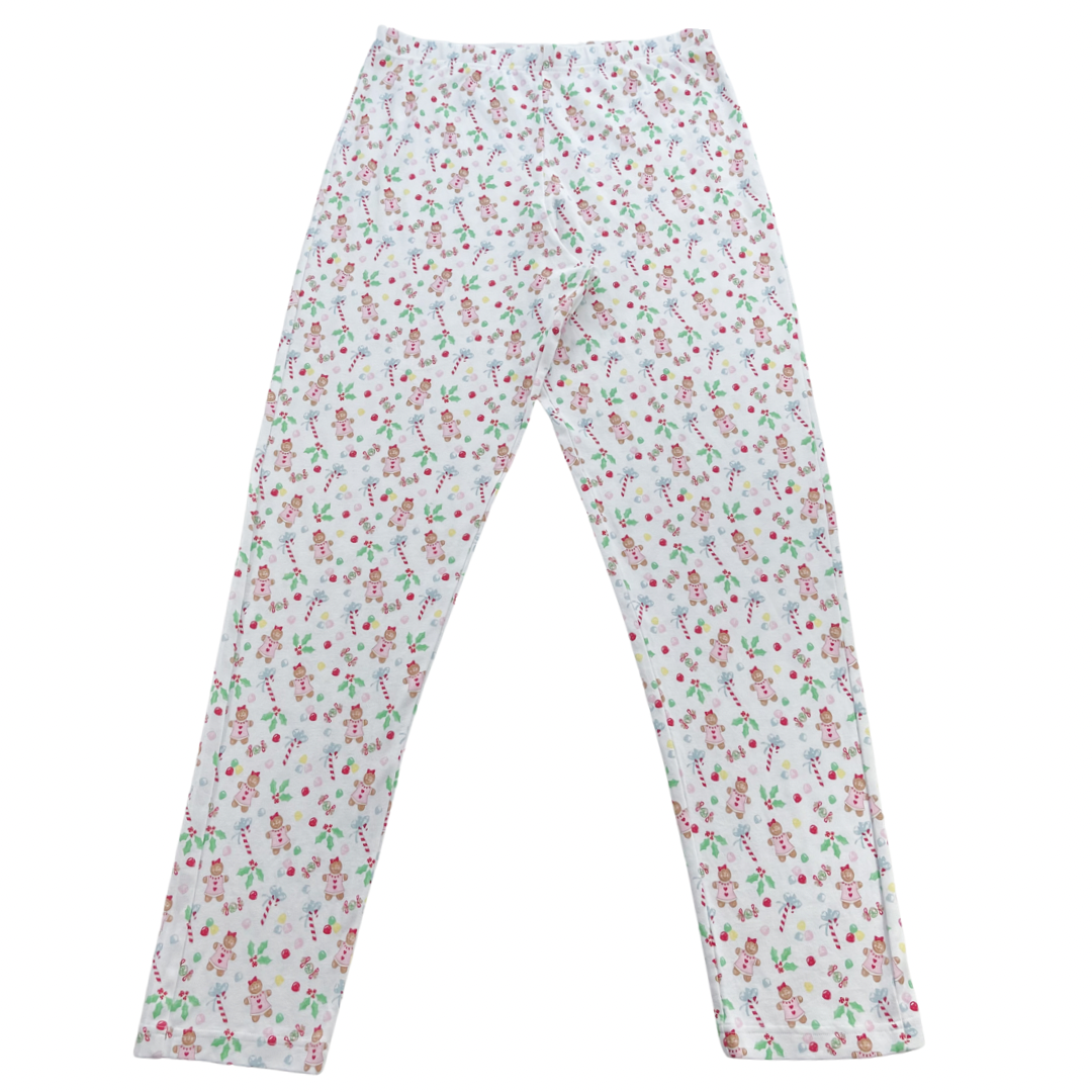 Gingerbread Girl - Adult Pajama Bottoms – Blossom Blanks